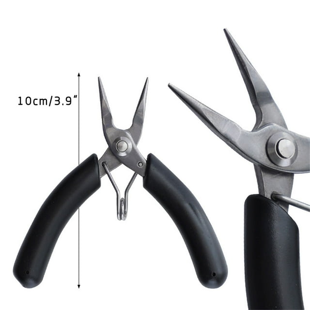 Augper Warehouse Stainless Steel Pliers Pointed Nose Pliers Flat Nose ...