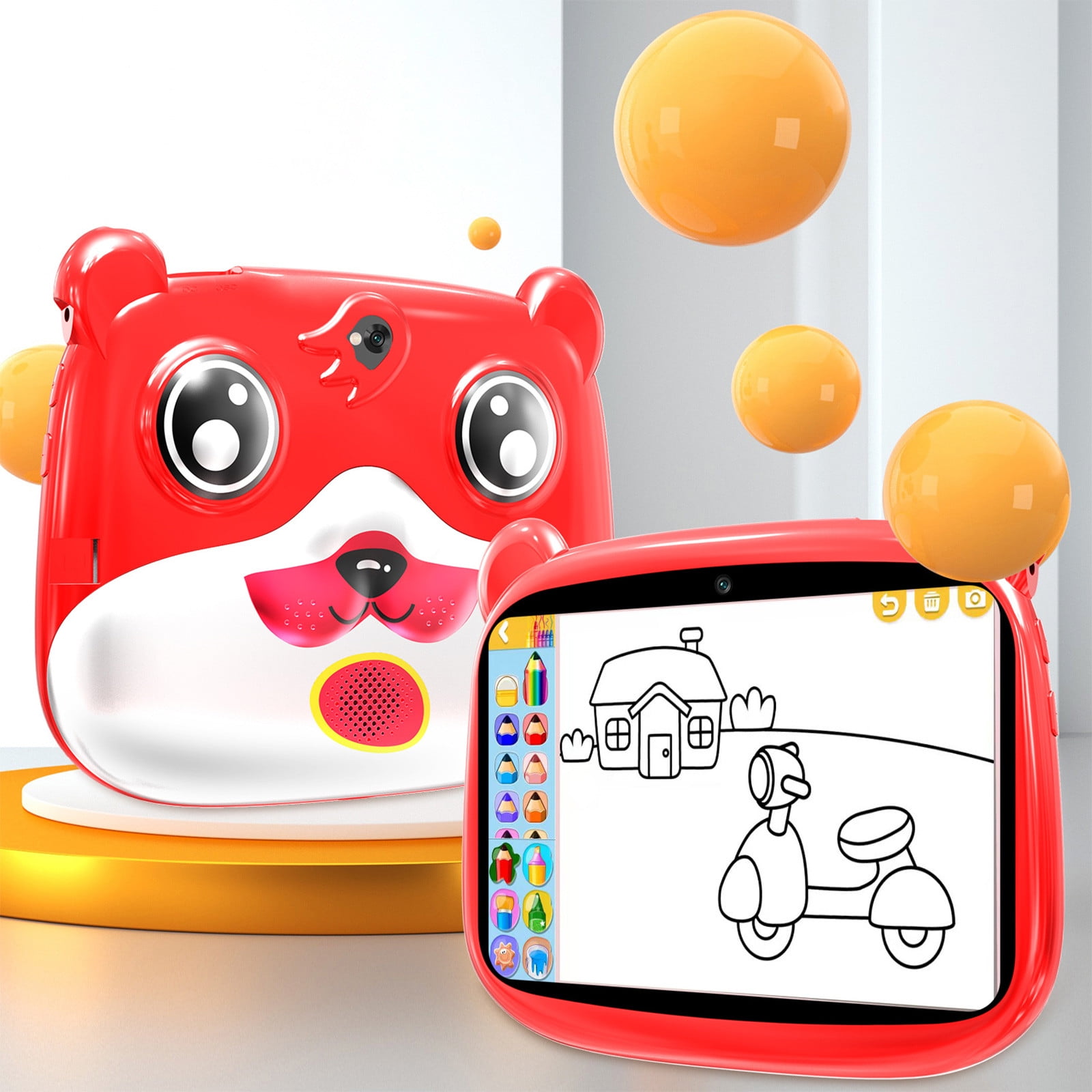 Augper android 5.1 Tablet 7 Inch, 2GB RAM 16GB Storage, 0.3MP+2MP ...