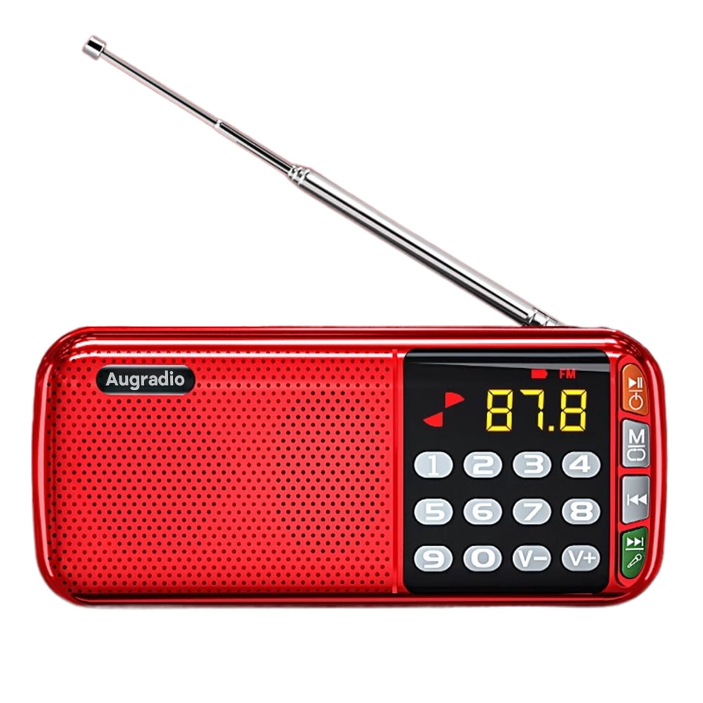 Augradio Radios, Portable solar powered hand cranked AM/FM radio for ...