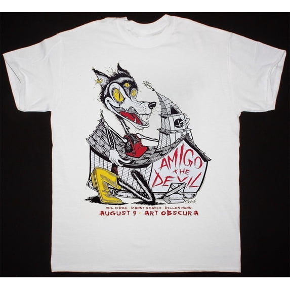 August 9 Live Amigo The Devil Shirt Classic White Unisex S-5XL 1P0727 ...