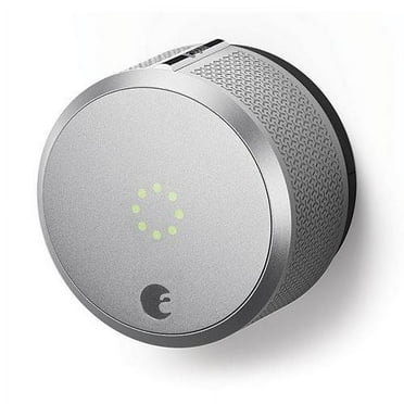 August Home Smart Lock, 3rd Generation Technology, Silver - Walmart.com