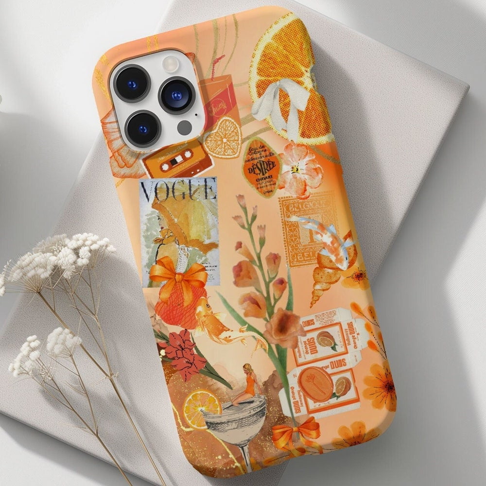 August Birth Flower Month Collage Floral Print Phone Case for iPhone 11 ...