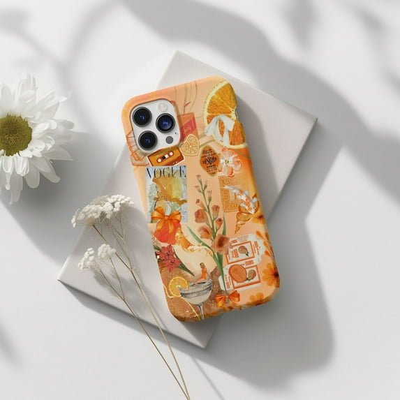 August Birth Flower Phone Case Compatible with iPhone 11 to 16 Pro Max ...