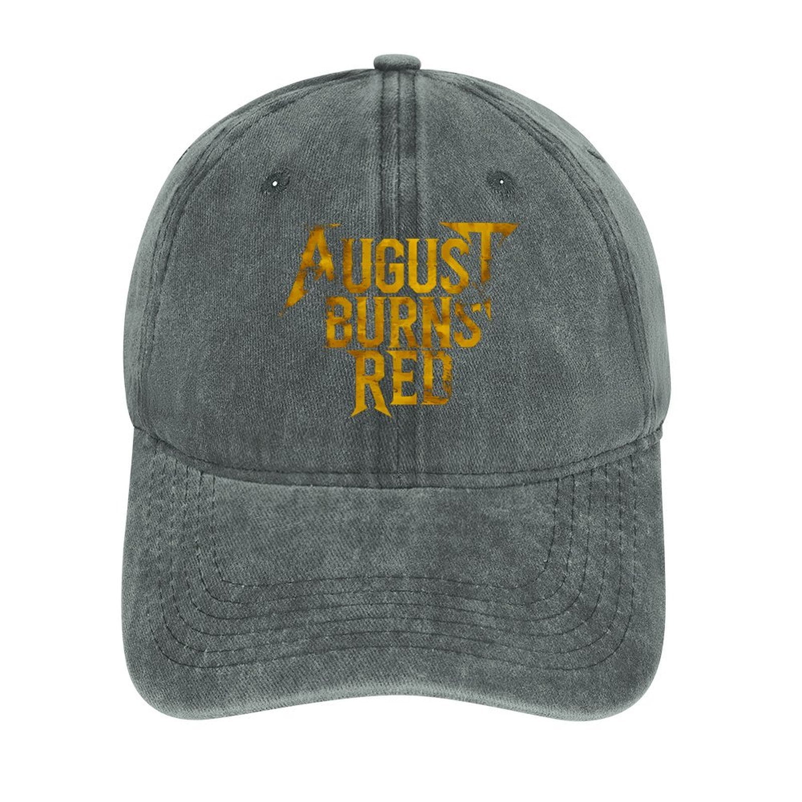 August Burns Red Gray Hat Adjustable Unisex Denim Baseball Cap For Men ...