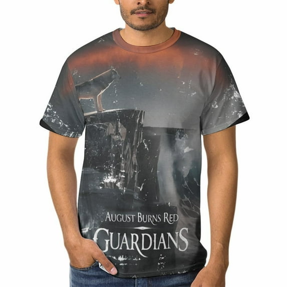 August Burns Red Men's Short Sleeve T-Shirt Crew Neck Top 2XL - Walmart.com