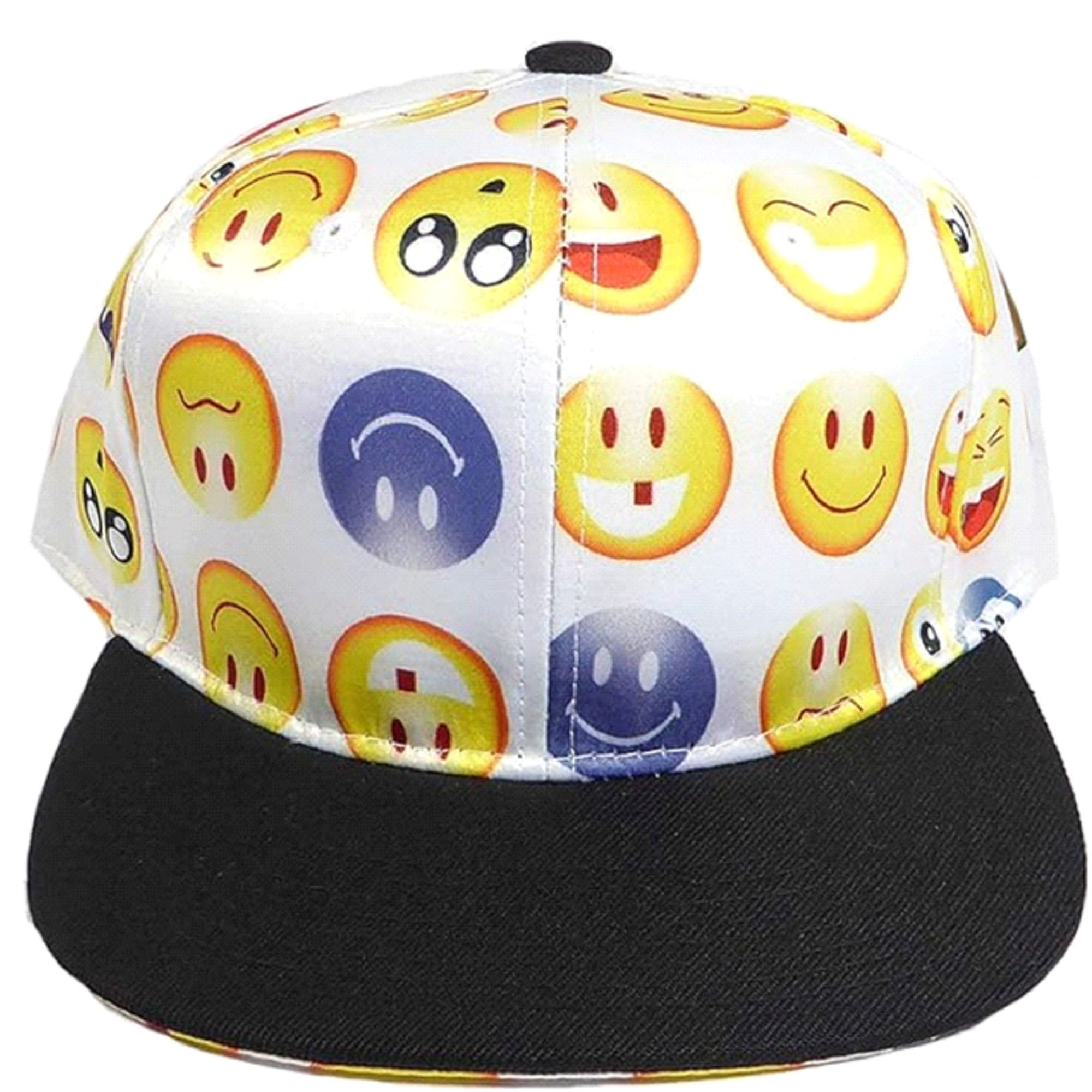 August Caps Emojicon Smile Expressions Adult (OS) - Walmart.com