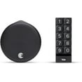 August Home Wi-Fi Smart Door Deadbolt & Yale Keypad, Matte Black ...