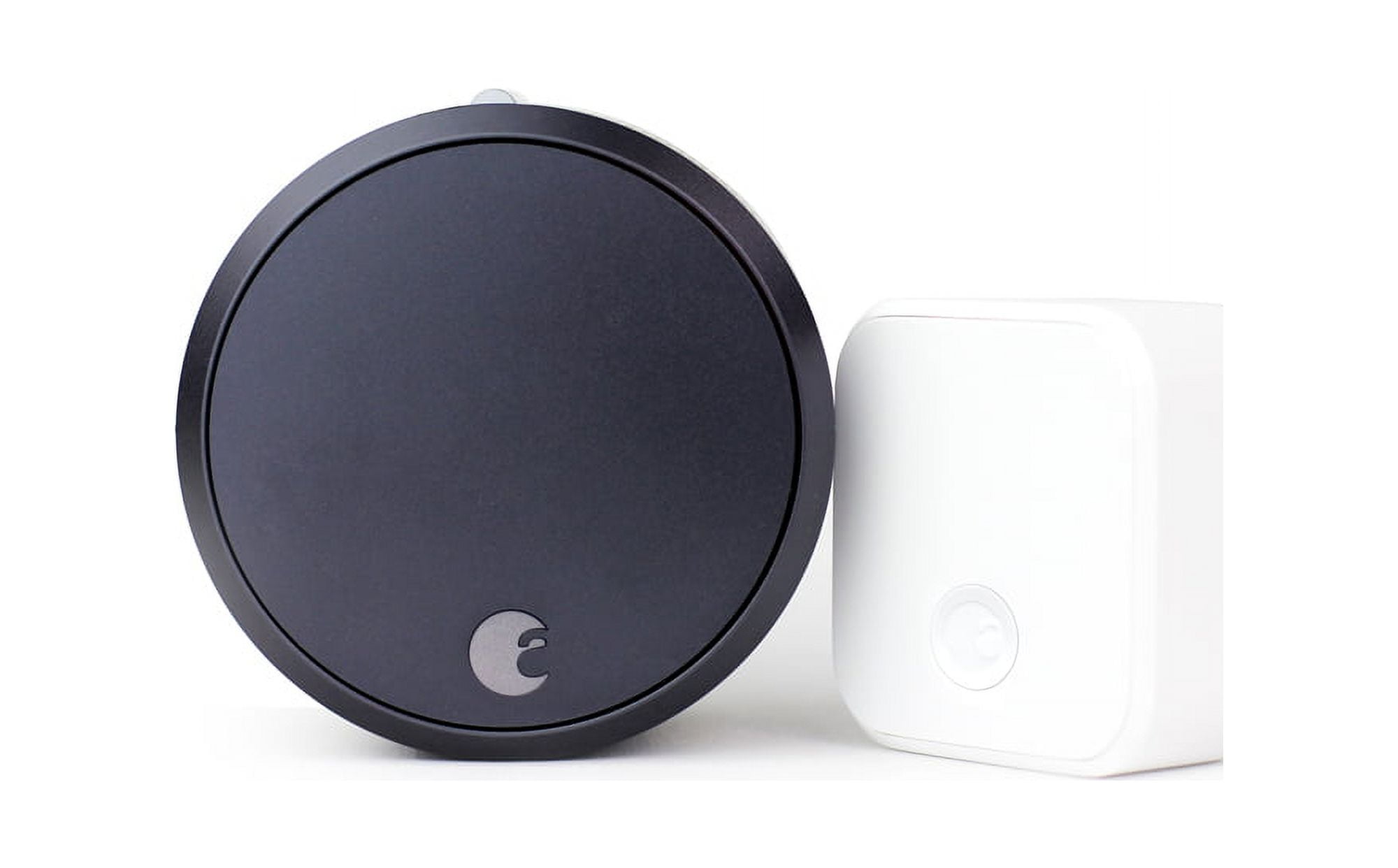 August Home Smart Lock Pro, 3rd Generation, plus Connect, Dark Gray ...