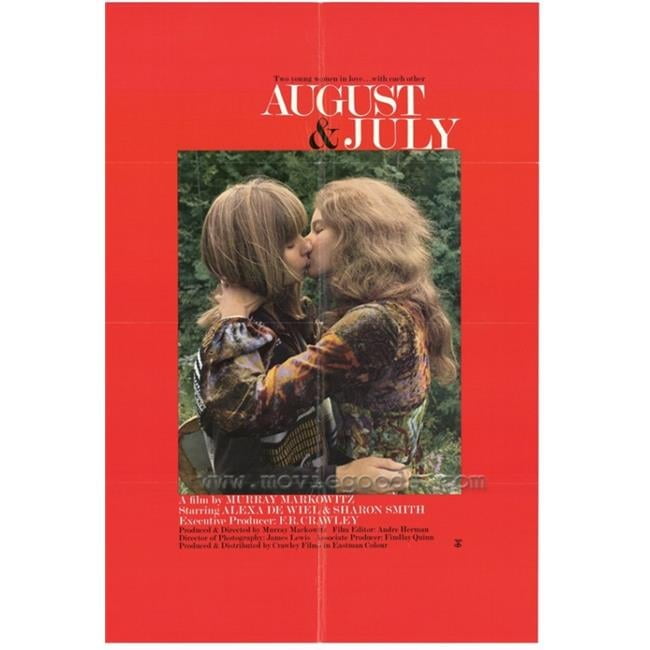 August & July Movie Poster - 27 x 40 in. - Walmart.com