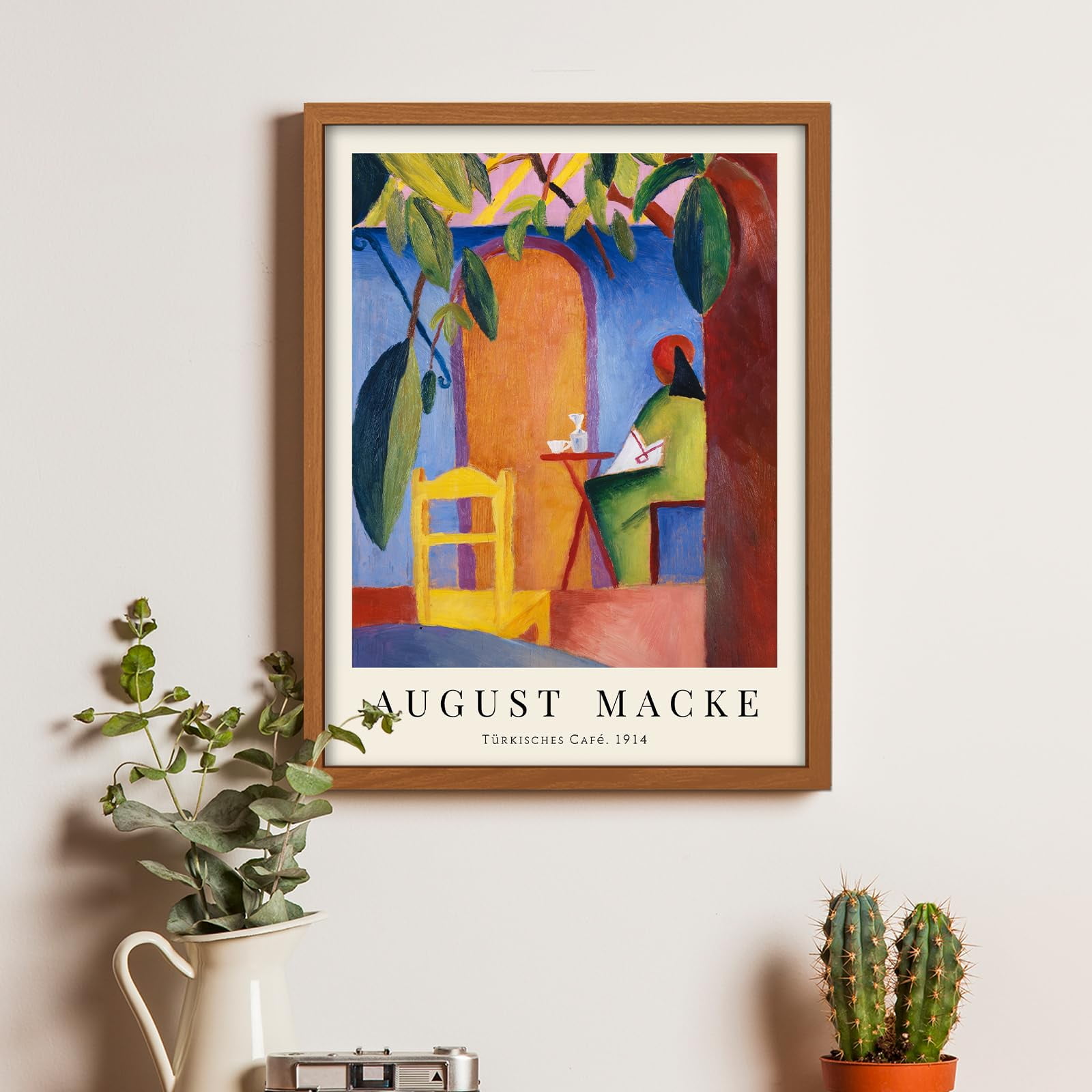 August Macke Canvas Prints Wall Art, Famous Paintings Reproduction ...