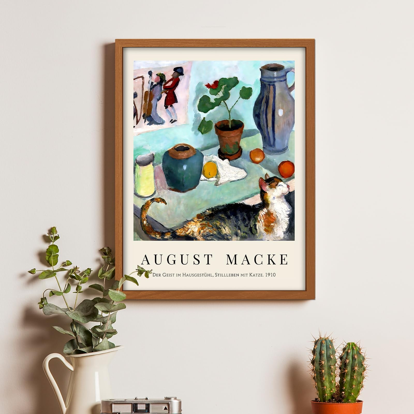 August Macke Canvas Prints Wall Art, Famous Paintings Reproduction ...