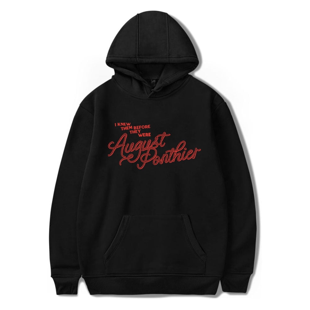 August Ponthier Logo Merch Hoodie Unisex 2026 New Fashion Casual Long ...