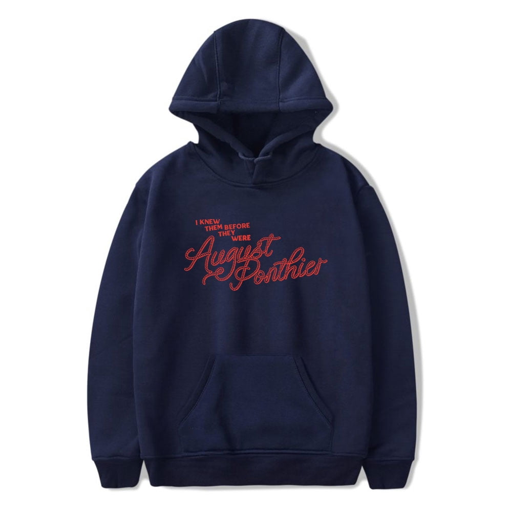 August Ponthier Logo Merch Hoodie Unisex 2026 New Fashion Casual Long ...
