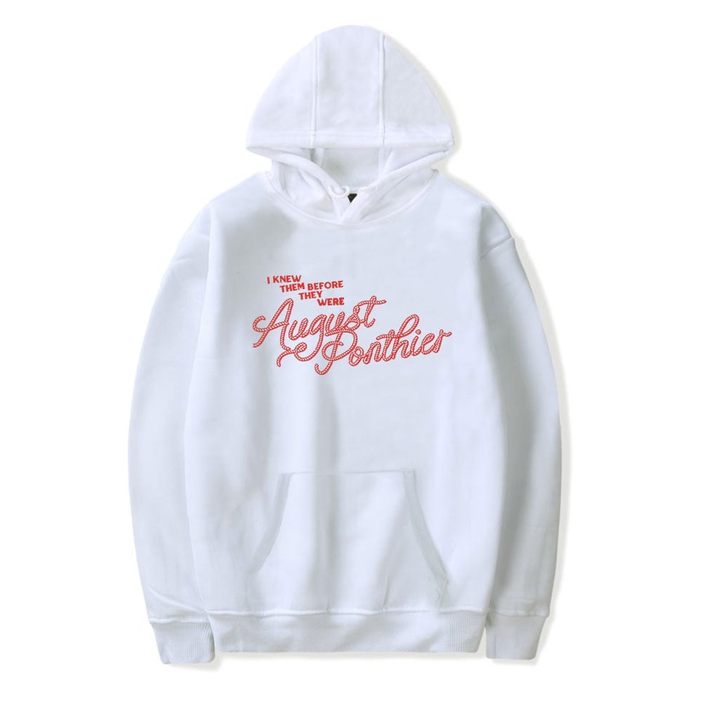 August Ponthier Logo Merch Hoodie Unisex 2026 New Fashion Casual Long ...