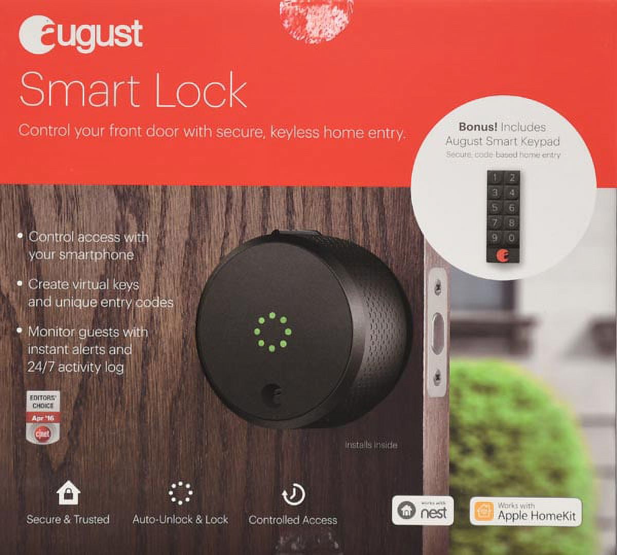 August Smart Lock & Keypad Bundle - Walmart.com