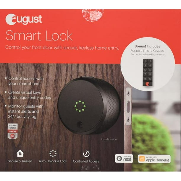 August Smart Lock & Keypad Bundle - Walmart.com