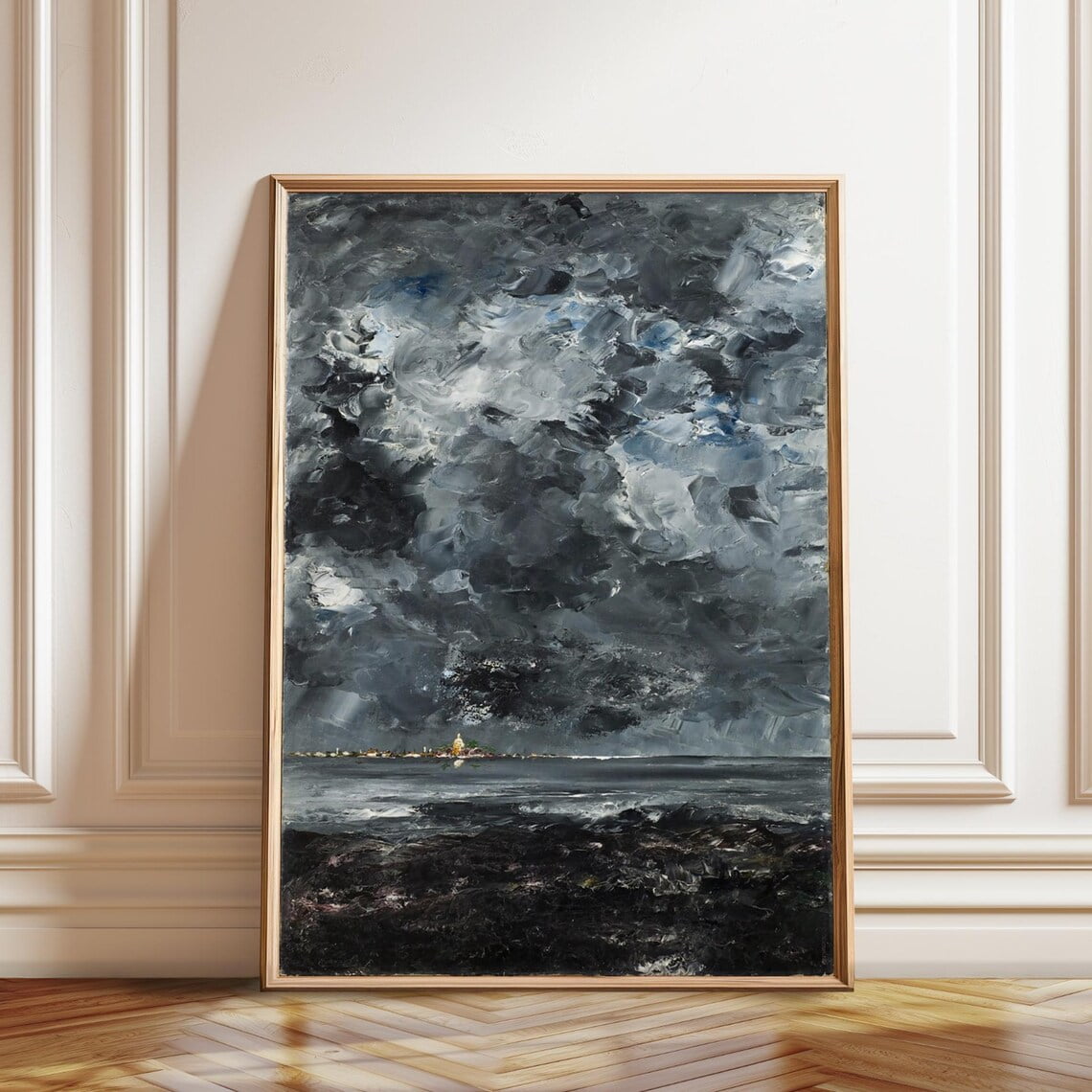 August Strindberg Painting The Town Modern Wall Art Enigmatic ...