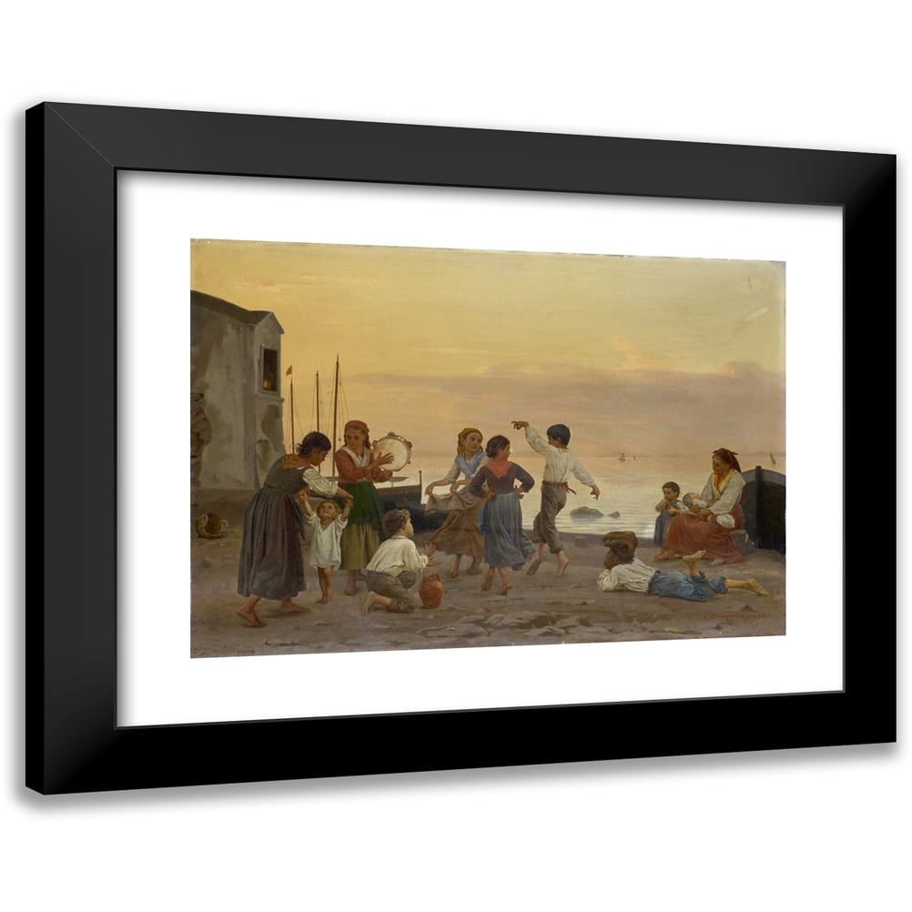 August Weckesser 14x11 Black Modern Framed Museum Art Print Titled ...