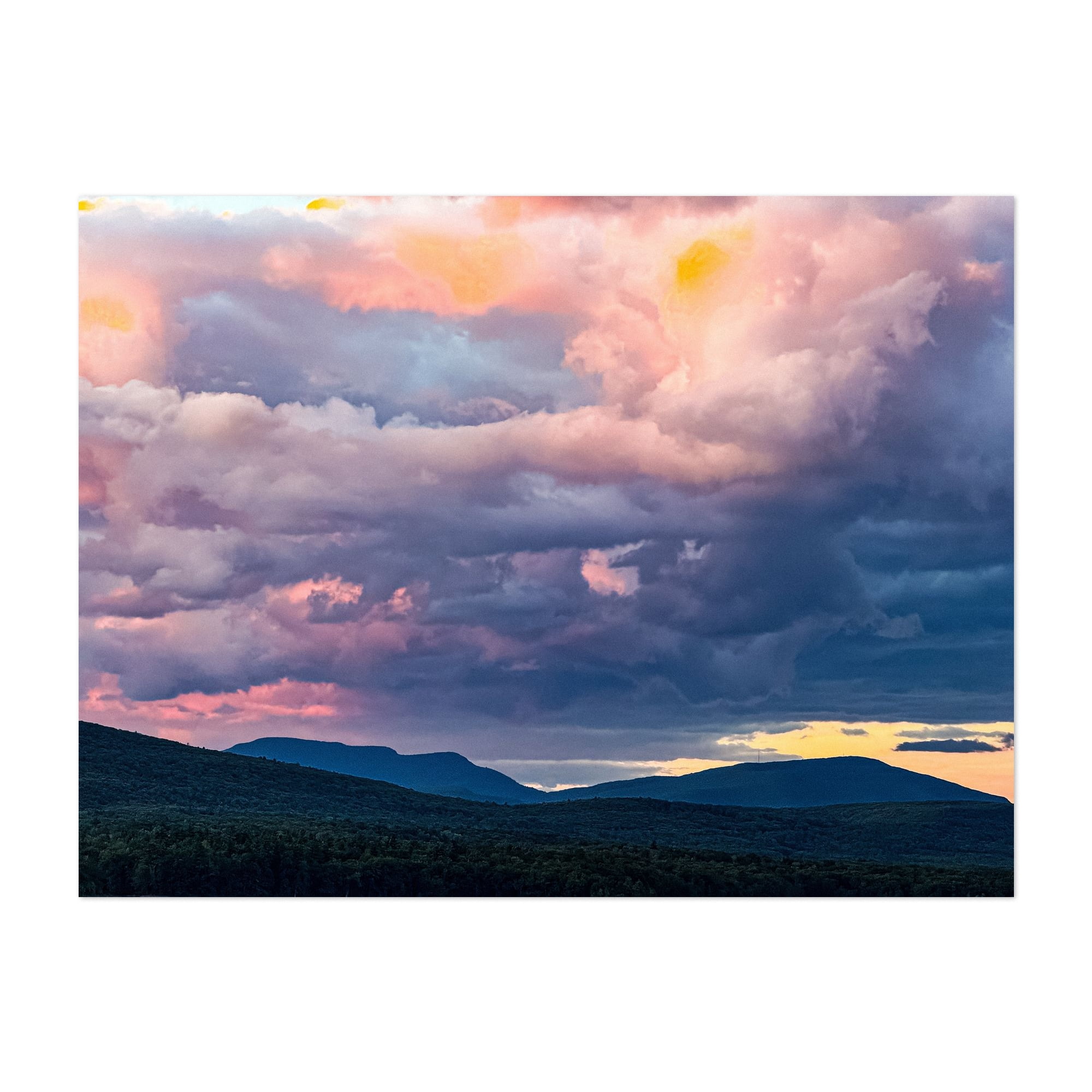 August on the Wane - New York Photography Sunset Landscape Mountain ...