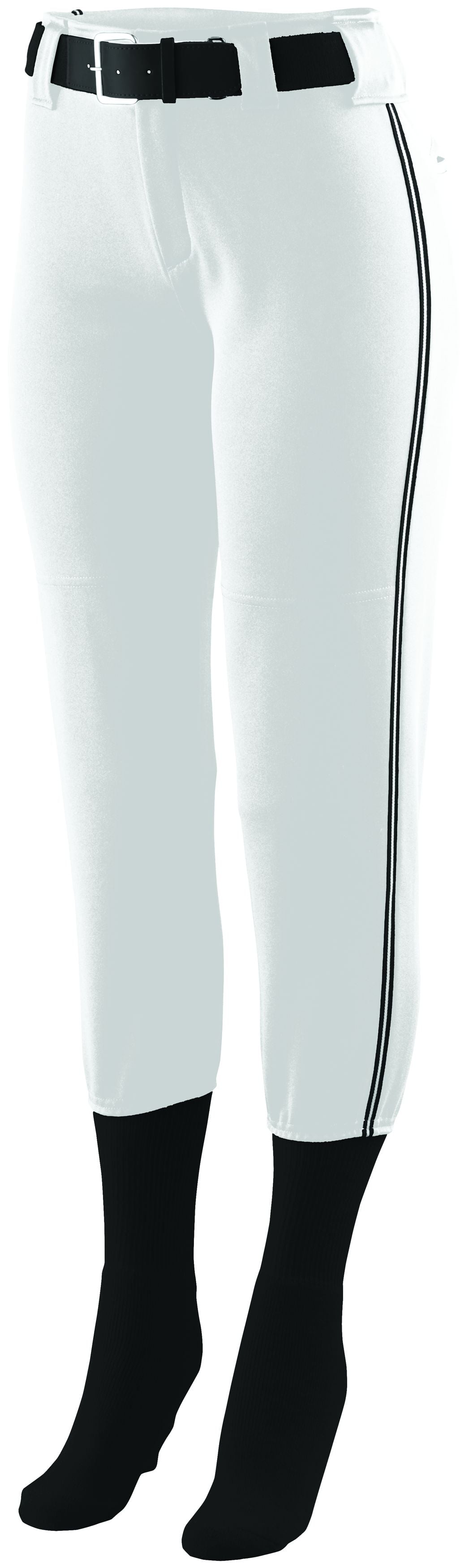LADIES LOW RISE COLLEGIATE PANT, 2XL, WHITE/BLACK/WHITE - Walmart.com
