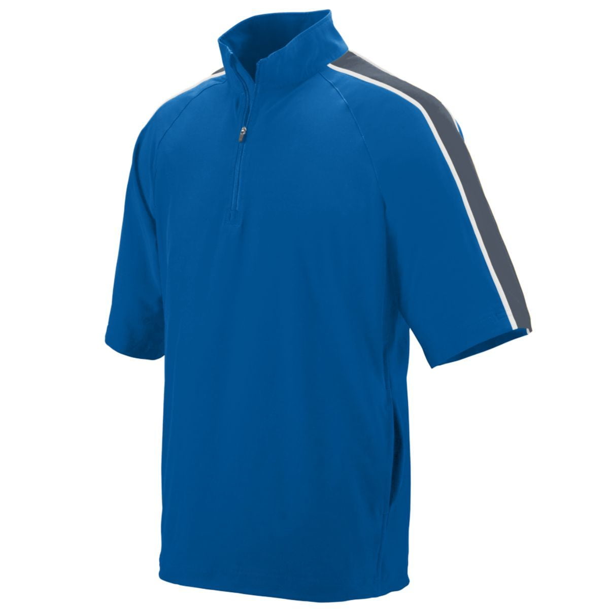 Augusta 4XL Quantum Short Sleeve Pullover Royal/Graphite/White 3788 ...
