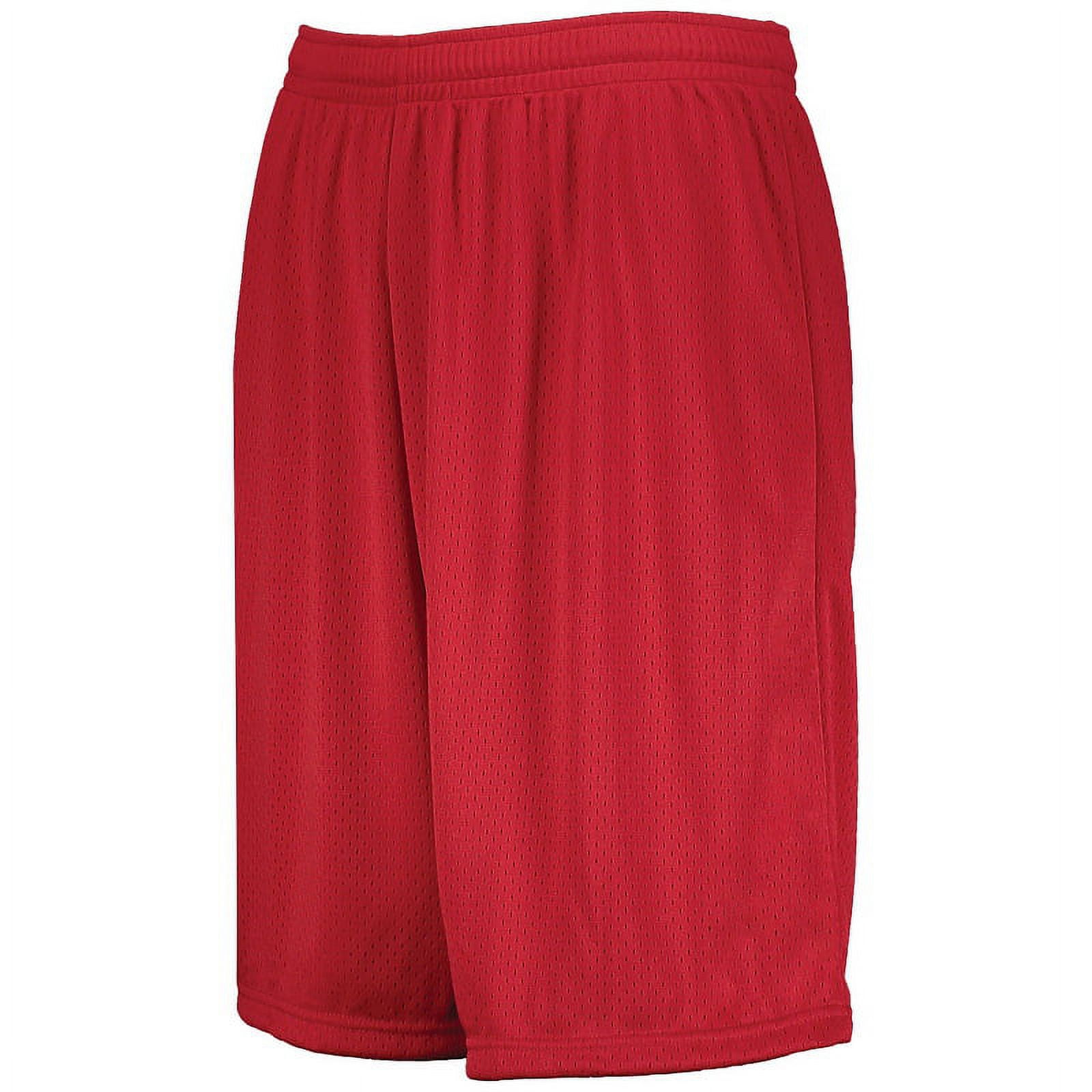 Augusta AG1844 9-inch Modified Mesh Shorts-Scarlet-XXL - Walmart ...
