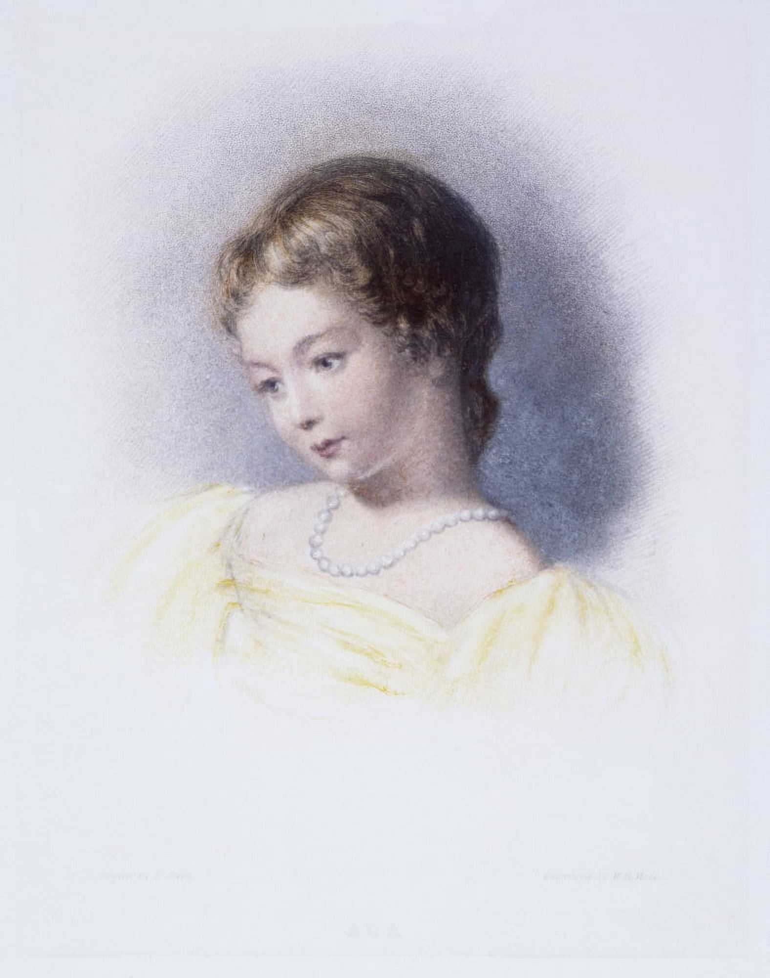 Augusta Ada Lovelace N(1815-1852). NE Byron. Countess Of Lovelace ...