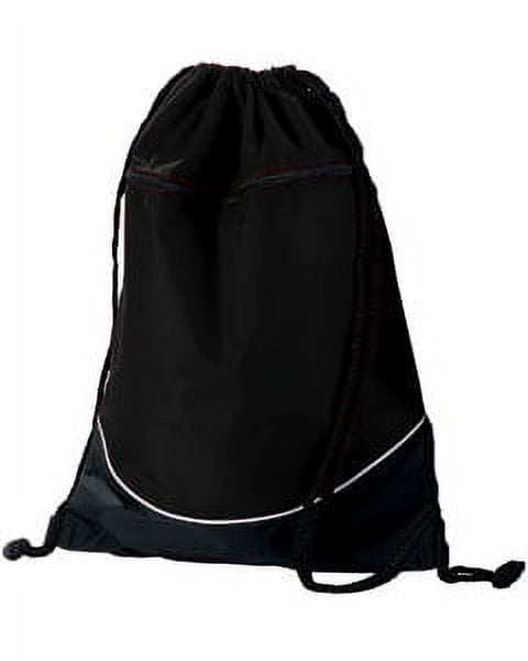 Augusta Drop Ship Tri-Color Drawstring Backpack - Walmart.com