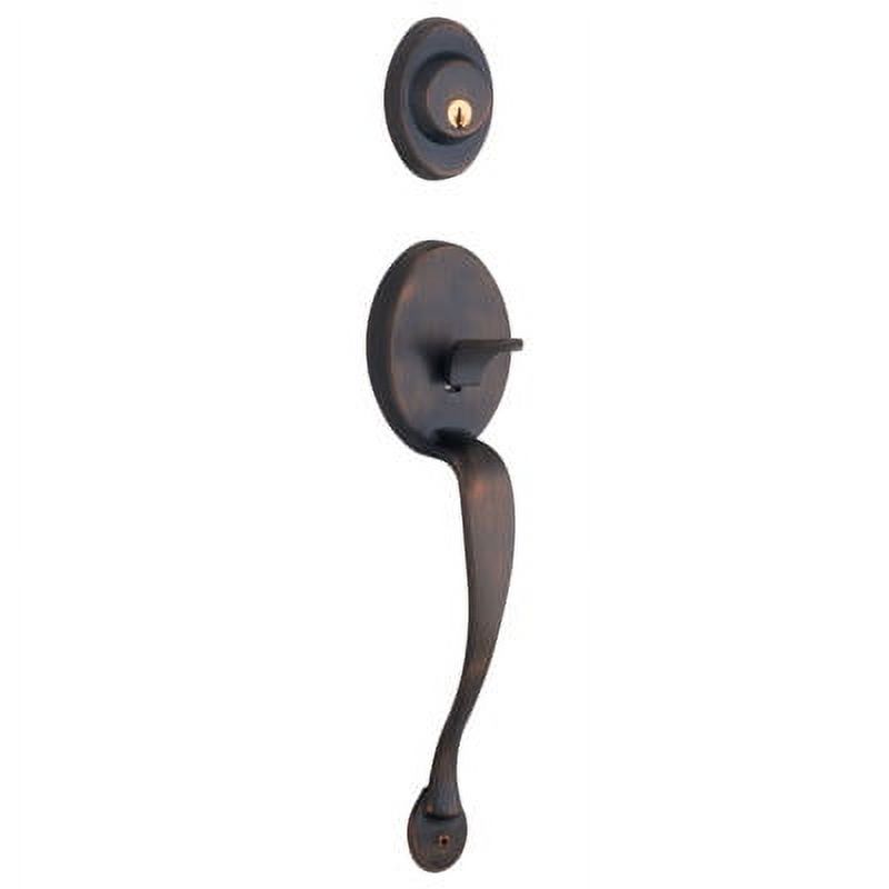 Augusta Exterior Only Handle Set (Wesier Keyway, Venetian Bronze ...