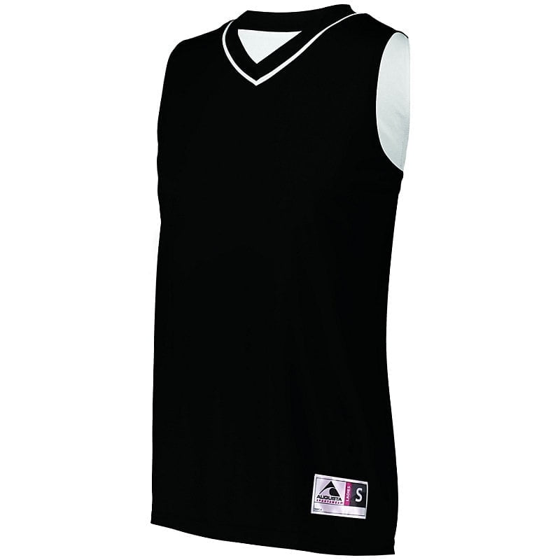 Augusta Ladies Reversible Two-Color Jersey 154 Black/White Xl - Walmart.com