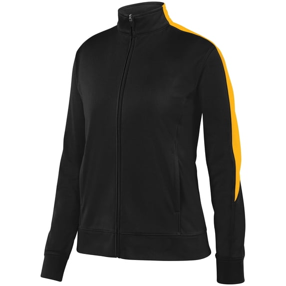 Augusta M Ladies Medalist Jacket 2.0 Black/Gold 4397 - Walmart.com