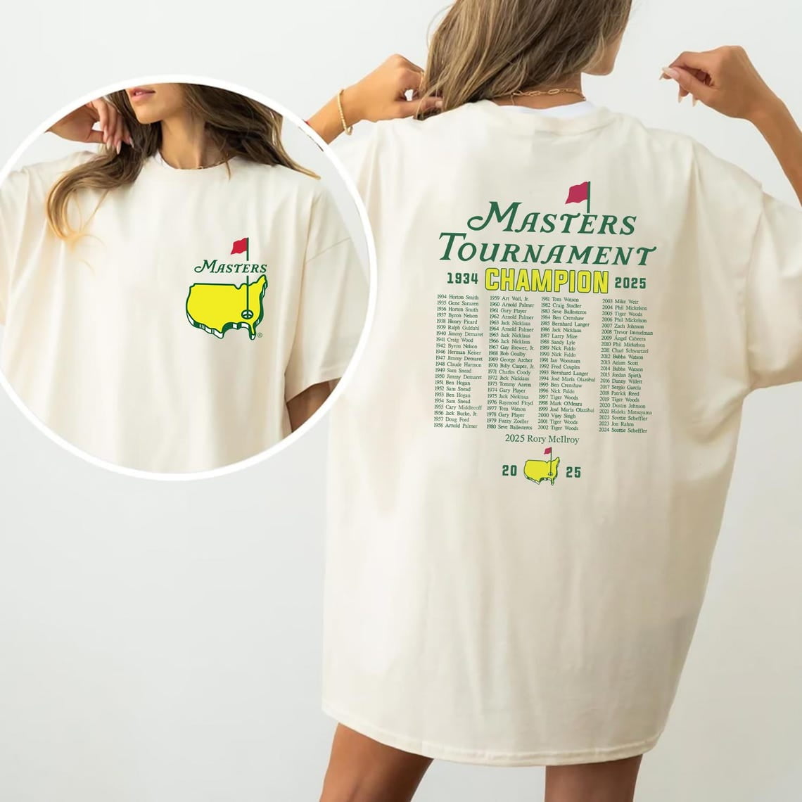 Augusta Masters Golf Shirt, 2025 Masters Golf Tournament Sweatshirt ...