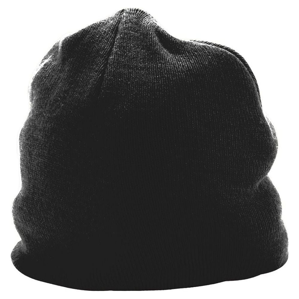 Augusta Men's Close-Fitting Knit Beanie, Black, One Size - Walmart.com