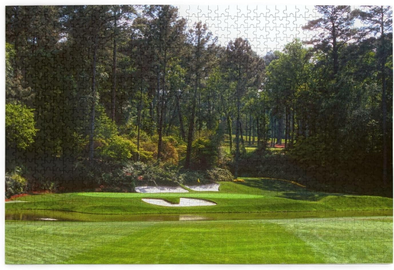 Augusta National Golf Jigsaw 1000 Pieces Puzzle for Adults Floor ...