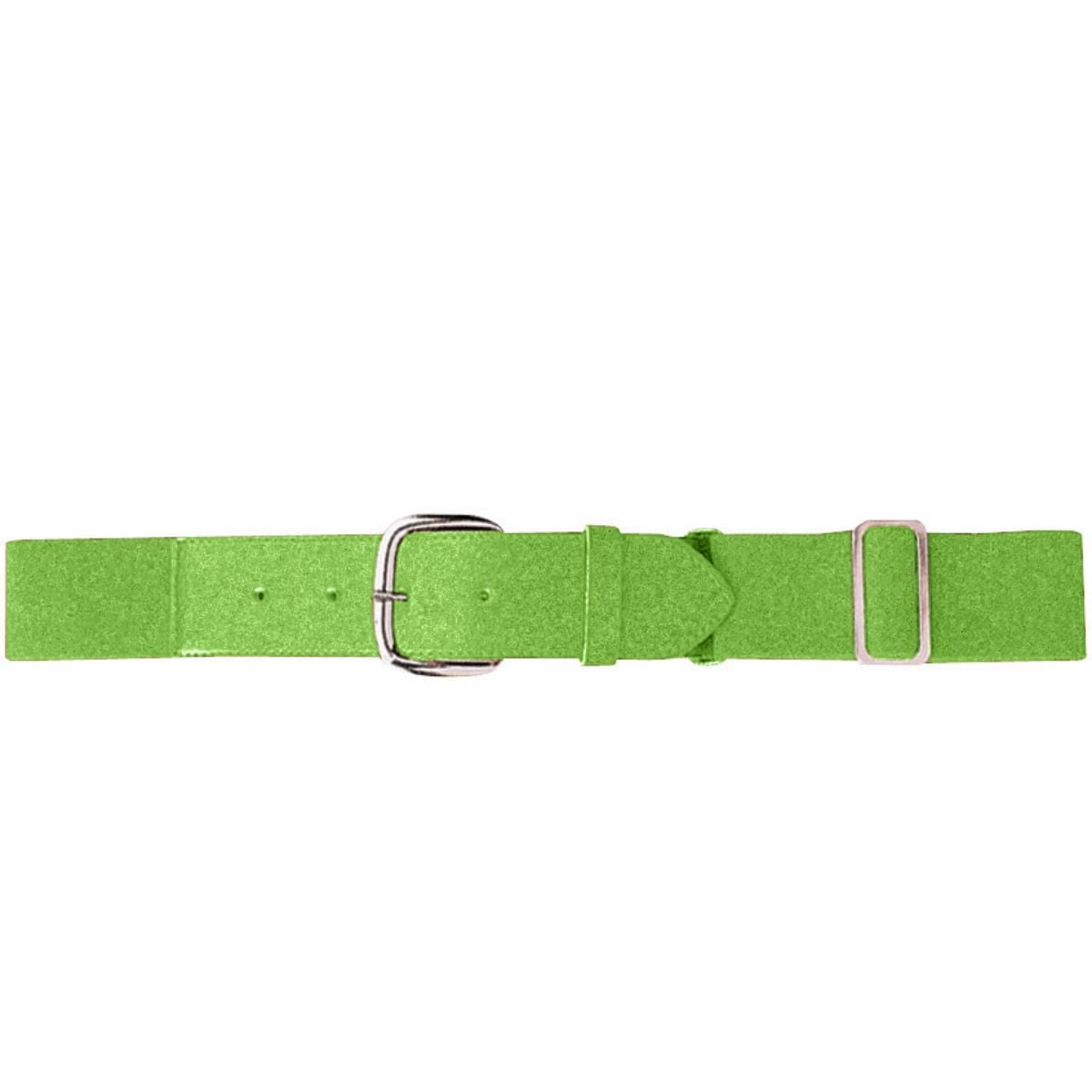 Augusta OS Youth Elastic Baseball Belt Lime 6002 - Walmart.com
