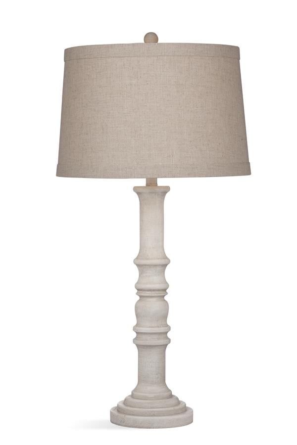 Augusta Resin Table Lamp in Antique White - Walmart Business Supplies