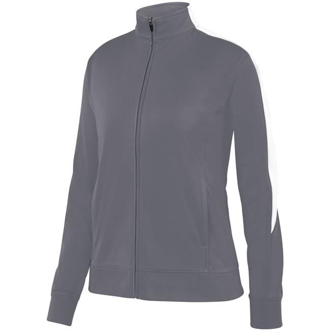 Augusta S Ladies Medalist Jacket 2.0 Graphite/White 4397 - Walmart.com