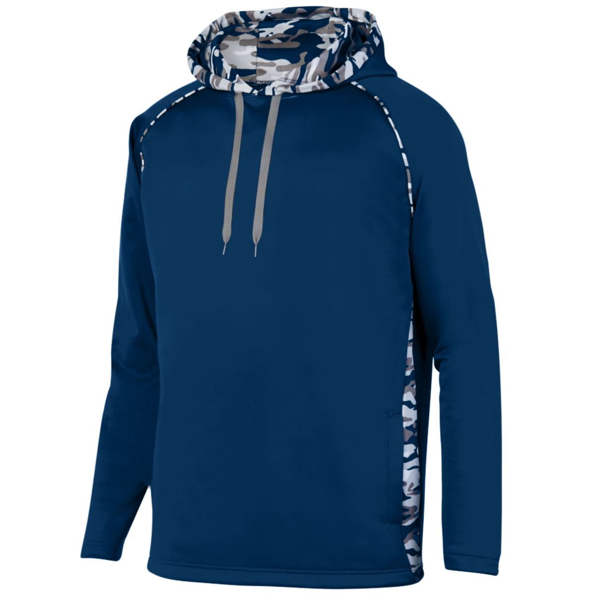 Augusta S Mod Camo Hoodie Navy/Navy Mod 5538 - Walmart.com