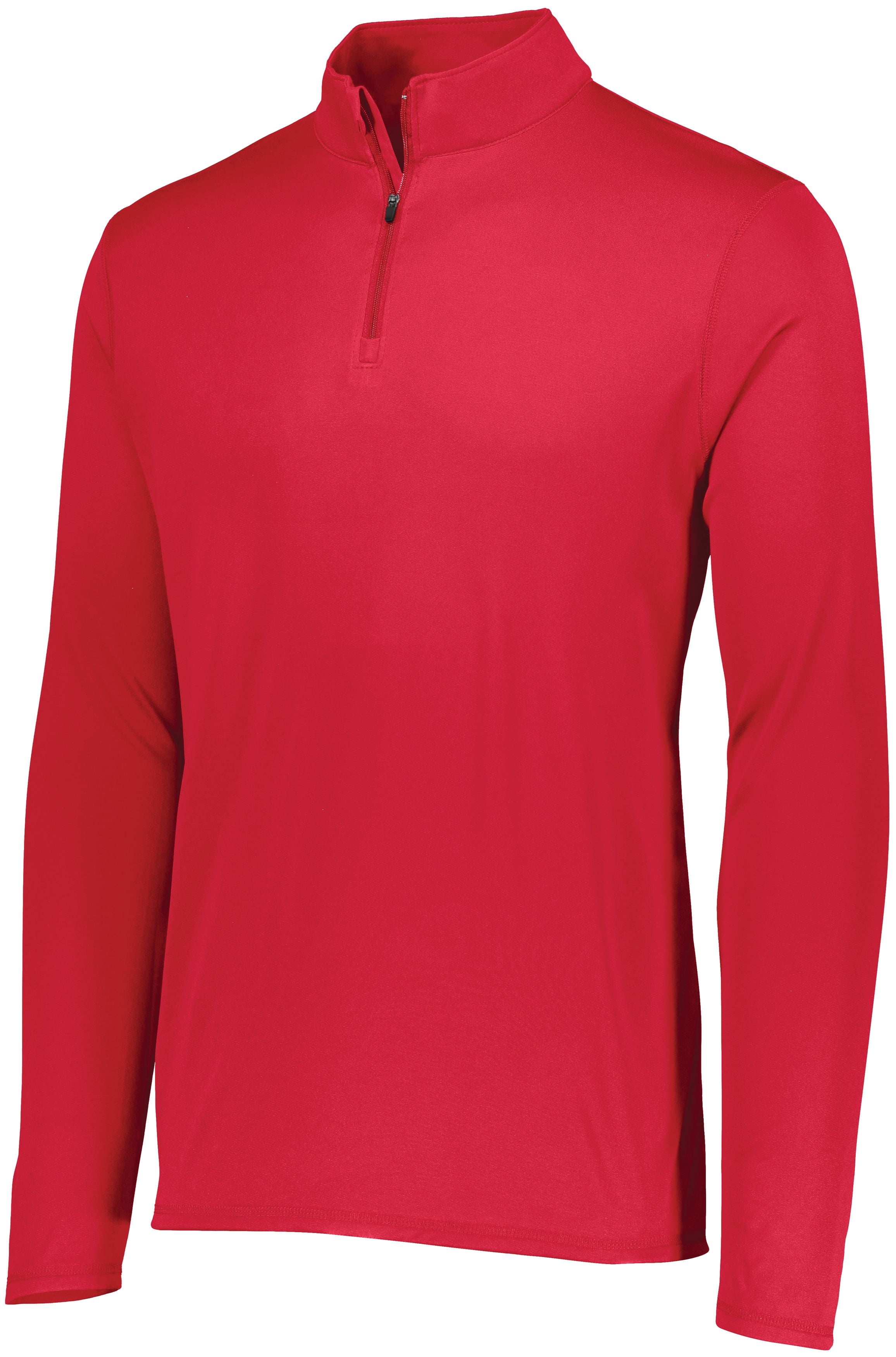 Augusta S Youth Attain Wicking 1/4 Zip Pullover Red 2786 - Walmart.com