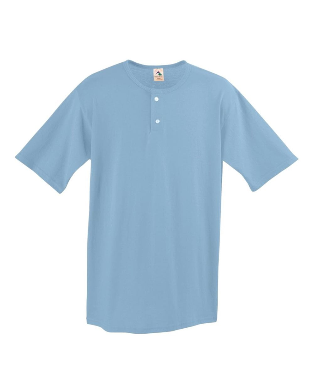 Augusta S Youth Two-Button Baseball Jersey Light Blue 581 - Walmart.com