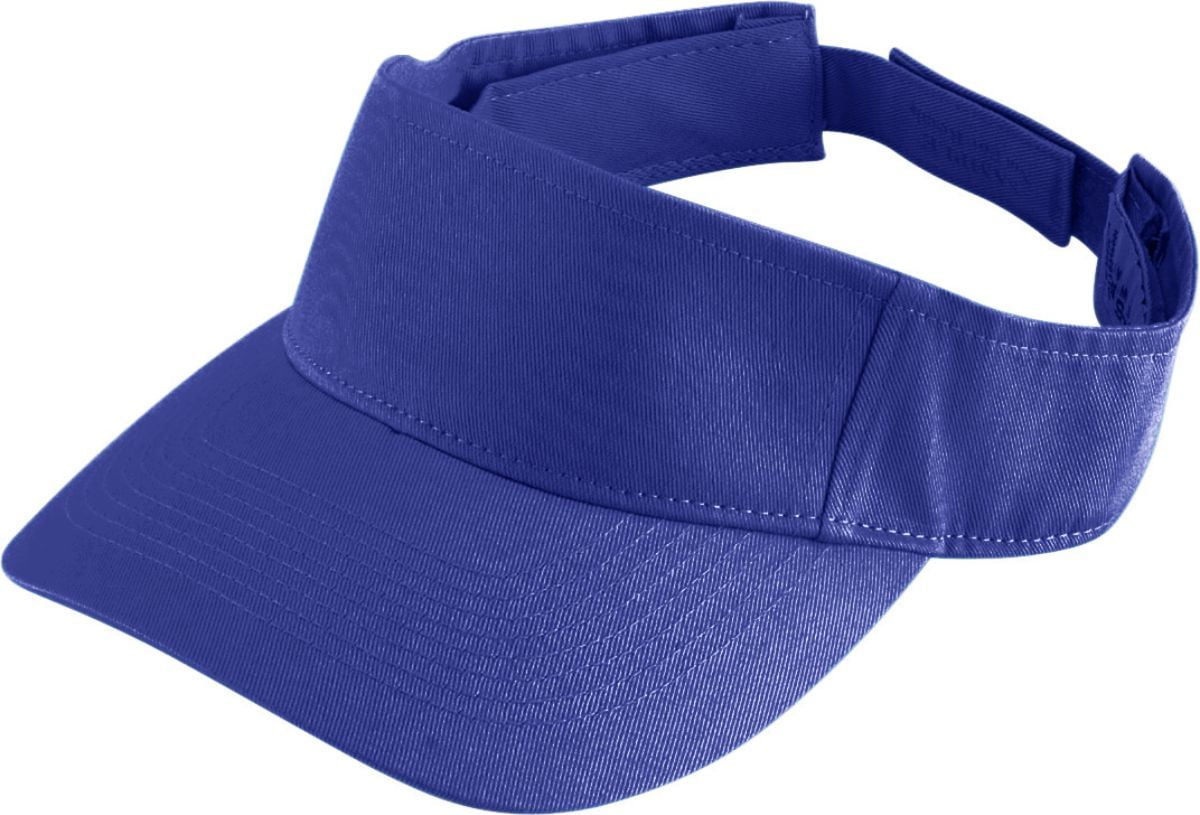 Augusta Sport Twill Visor 6225 Dark Green Os - Walmart.com