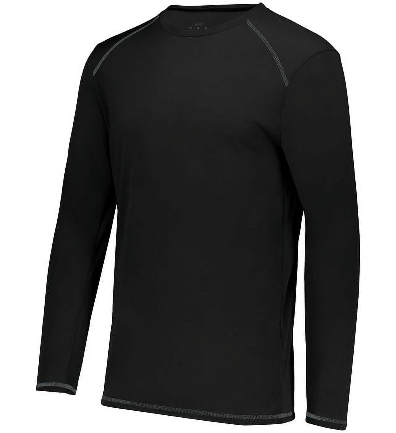 Augusta Sportswear B25734506 Super Soft-Spun Polyester Long Sleeve T ...