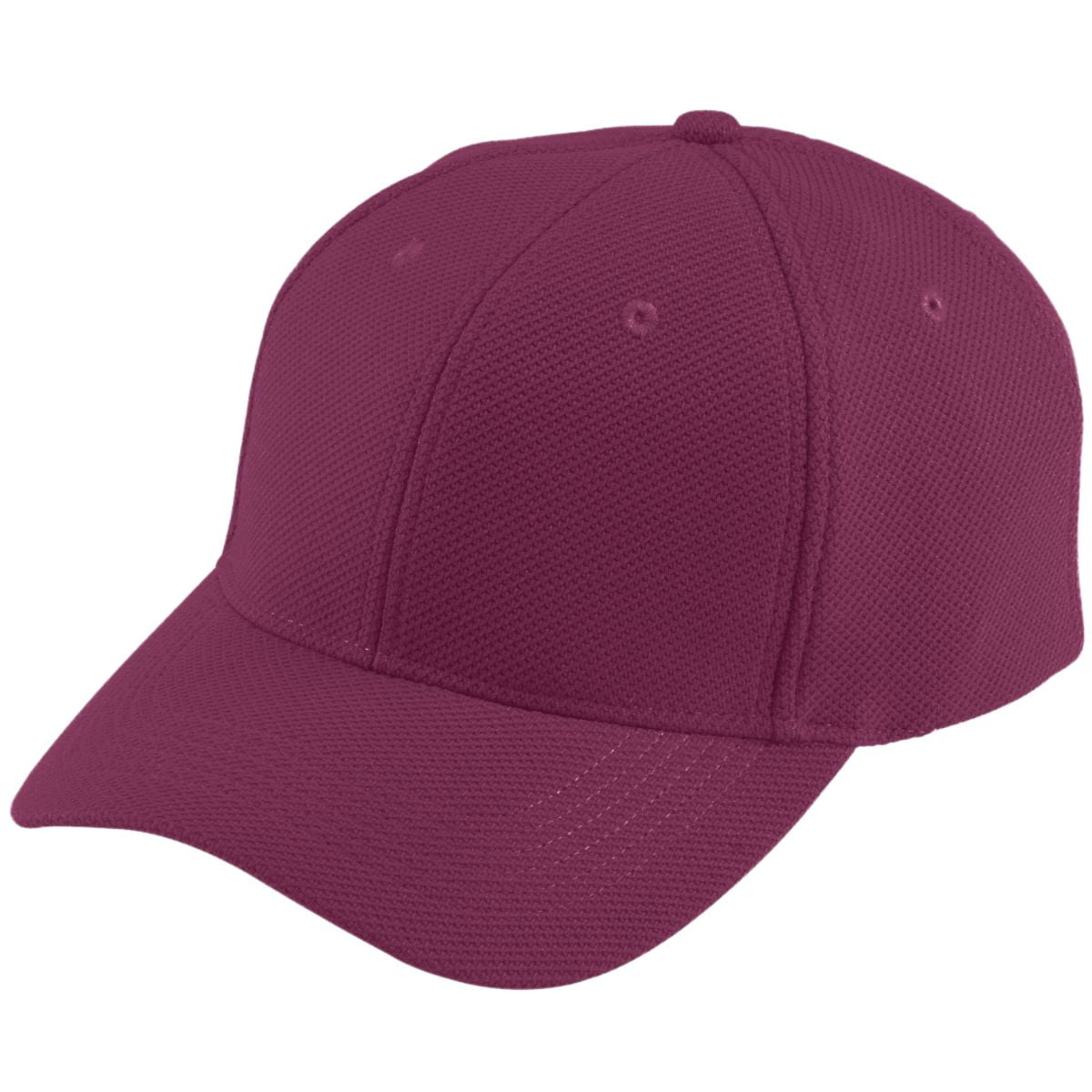 Augusta Sportswear Boy's Adjustable Wicking Mesh Cap, Maroon, One Size ...