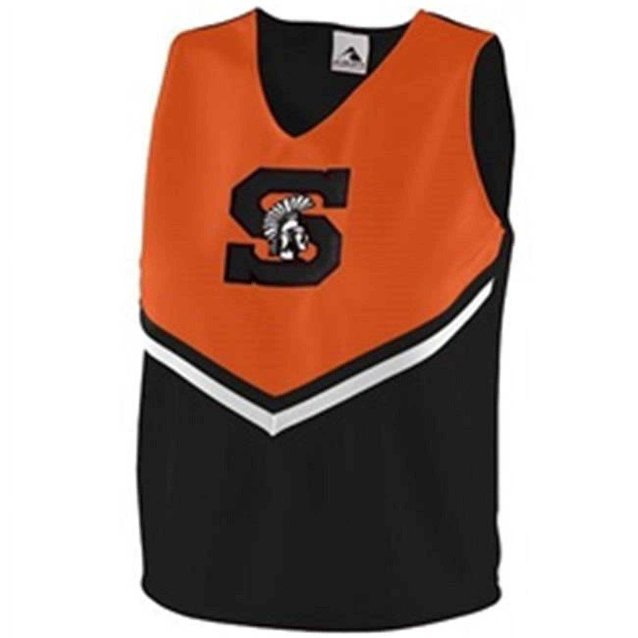 Augusta Sportswear Girl's Pride Shell, Black/ Orange/ White, Large ...