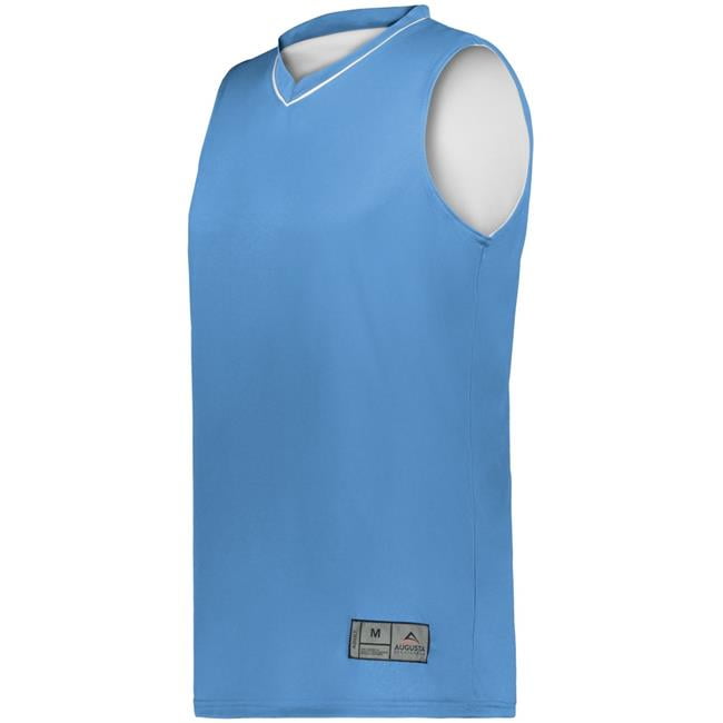 Augusta Sportswear L Boys REVERSIBLE TWO-COLOR JERSEY Columbia Blue ...