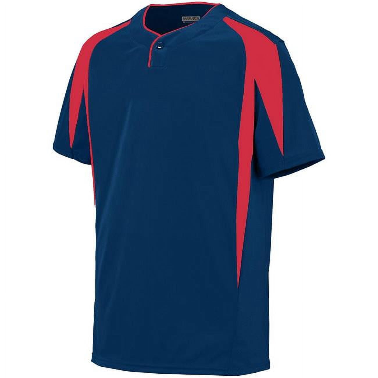 Augusta Sportswear M Navy/ Red - Walmart.com