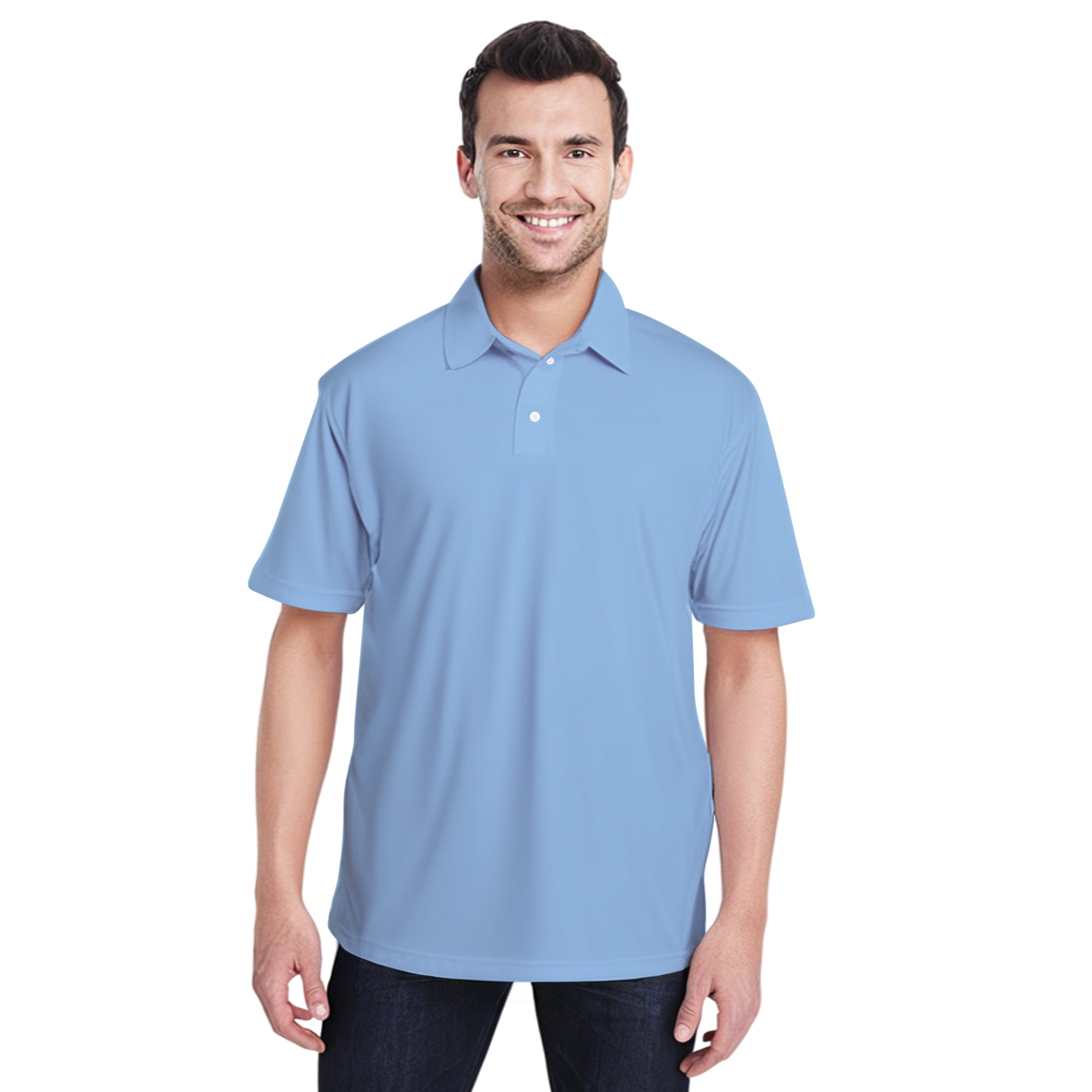 Augusta Sportswear Vital Golf Polo Shirts for Men, 100% Polyester Polos ...