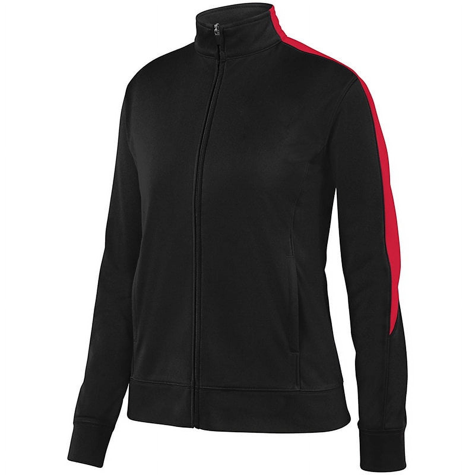 Augusta Sportswear Women's Medalist Jacket 2.0 4397 - Black/Red Size ...