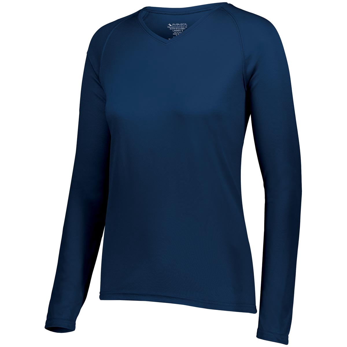 Augusta sportswear Women's Attain Wicking Long Sleeve Shirt - 2797 ...