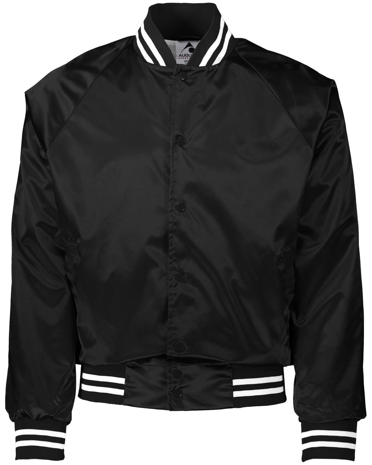 Augusta Sportswear Windbreaker Sports Jacket, Satin Baseball Style with ...